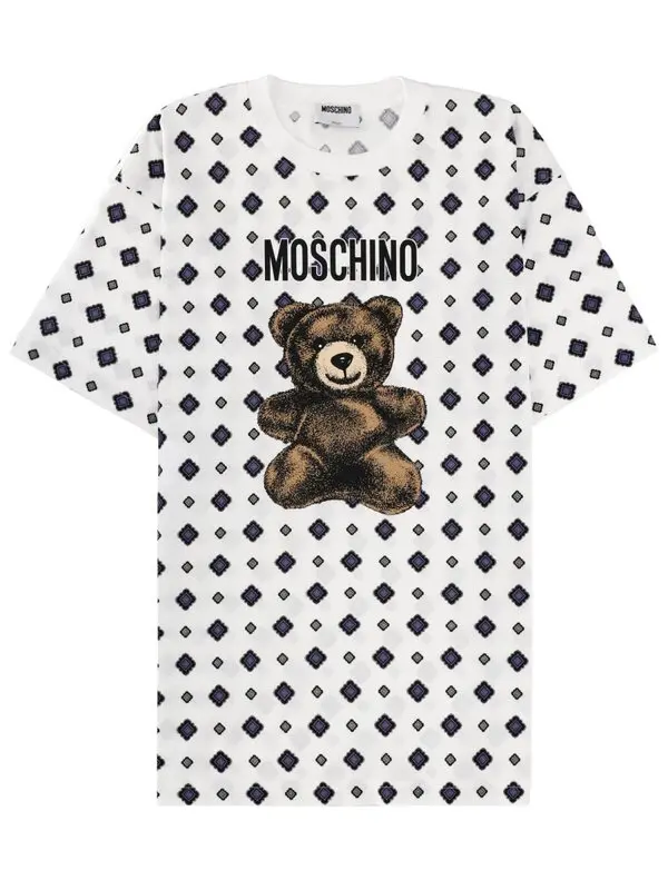 Moschino Graphic Print T-shirt - White