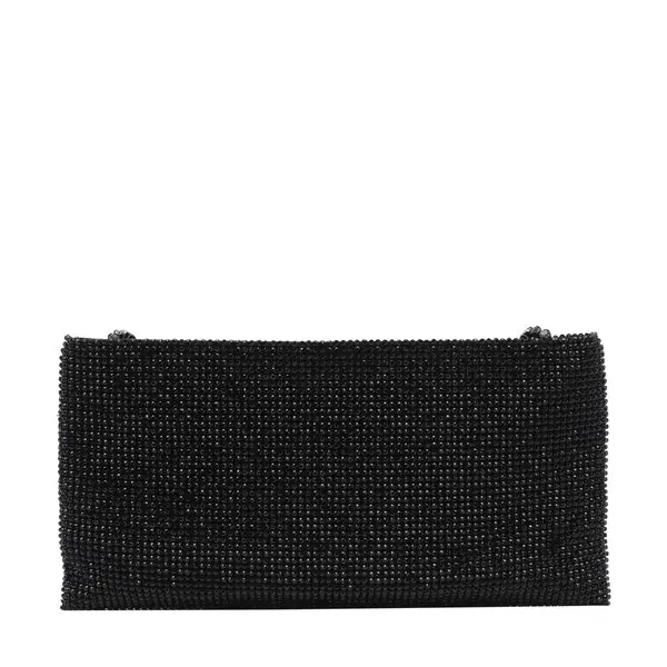 Benedetta Bruzziches Petite Pochette Embellished Bag - Black