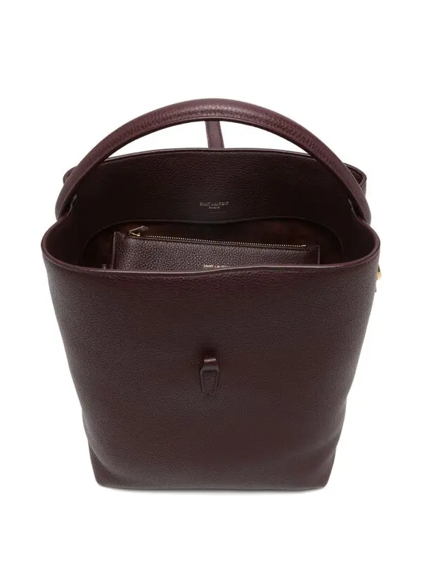 Saint Laurent Le 37 Medium Leather Bucket Bag