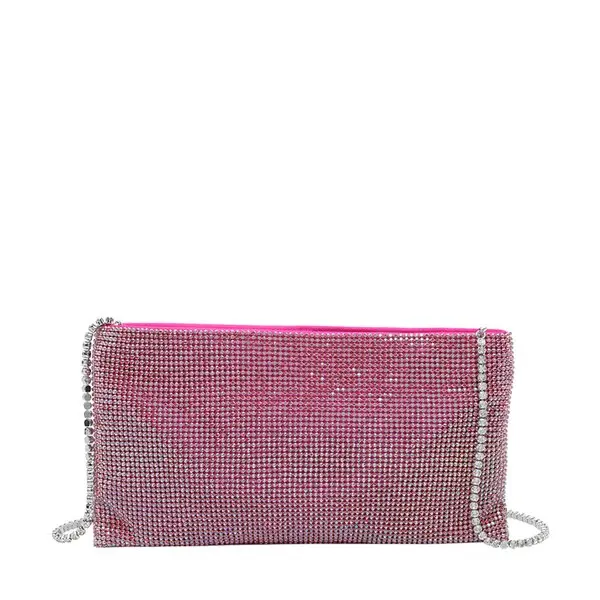 Benedetta Bruzziches Your Best Friend La Petite Pochette" Crystal Embellished Clutch - Multicolor