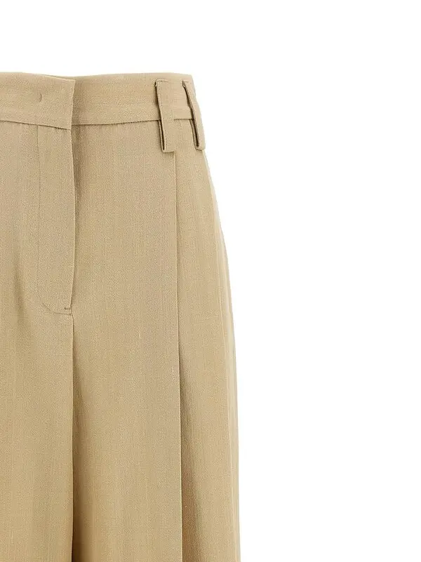 JIL SANDER High-waisted Wide-leg Pants