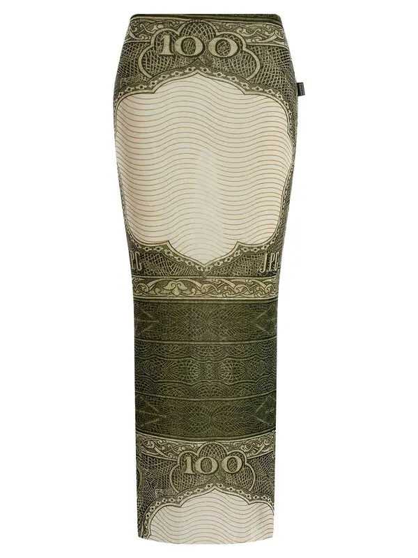 JEAN PAUL GAULTIER Re-edition Long Skirt - Multicolor