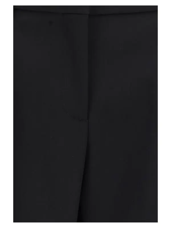 Balenciaga Slim-fit Tailored Stretch Wool Twill Pants - Black