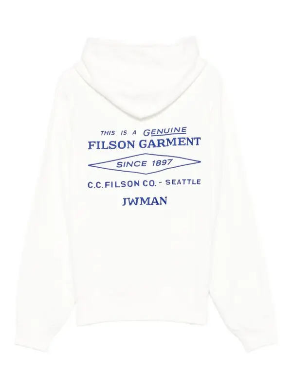 JUNYA WATANABE X FILSON Graphic Print Cotton Hoodie
