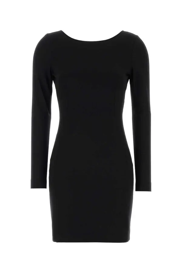 Dolce & Gabbana Stretch Viscose Blend Mini Dress - Black