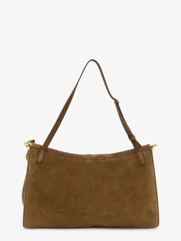 Alaïa Le Click Pocket 35 Nabuck Shoulder Bag