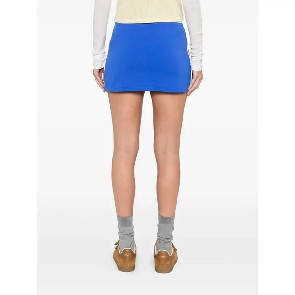 Miu Miu Straight Skirt With Side Stripe Detail