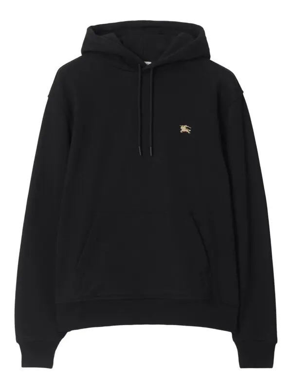 Burberry Ekd Logo Cotton Hoodie - Multicolor