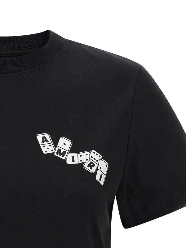 Amiri Domino Print Cotton T-shirt