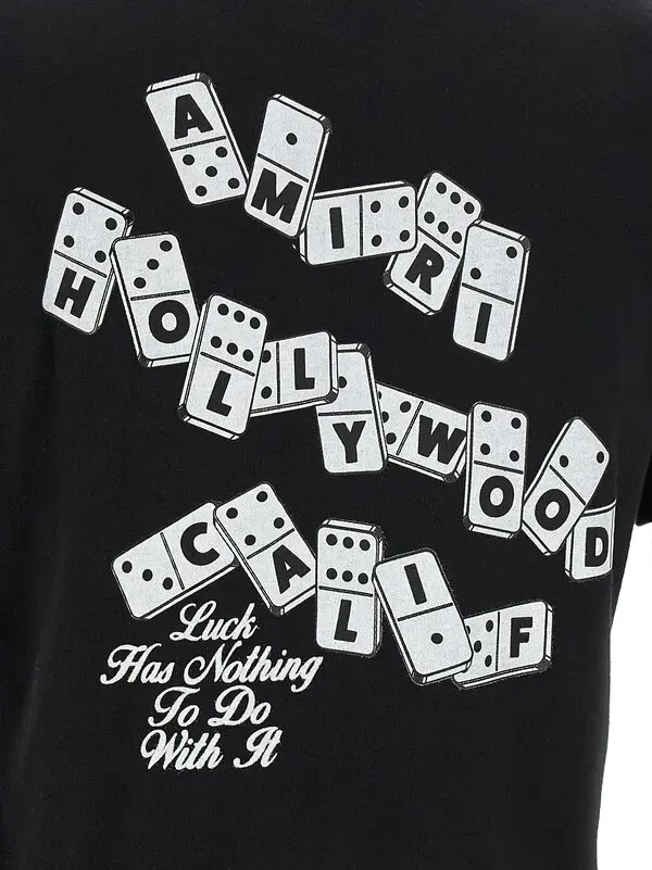 Amiri Domino Print Cotton T-shirt
