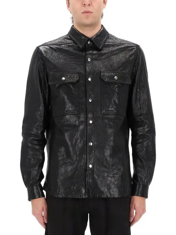 Rick Owens Leather Jacket