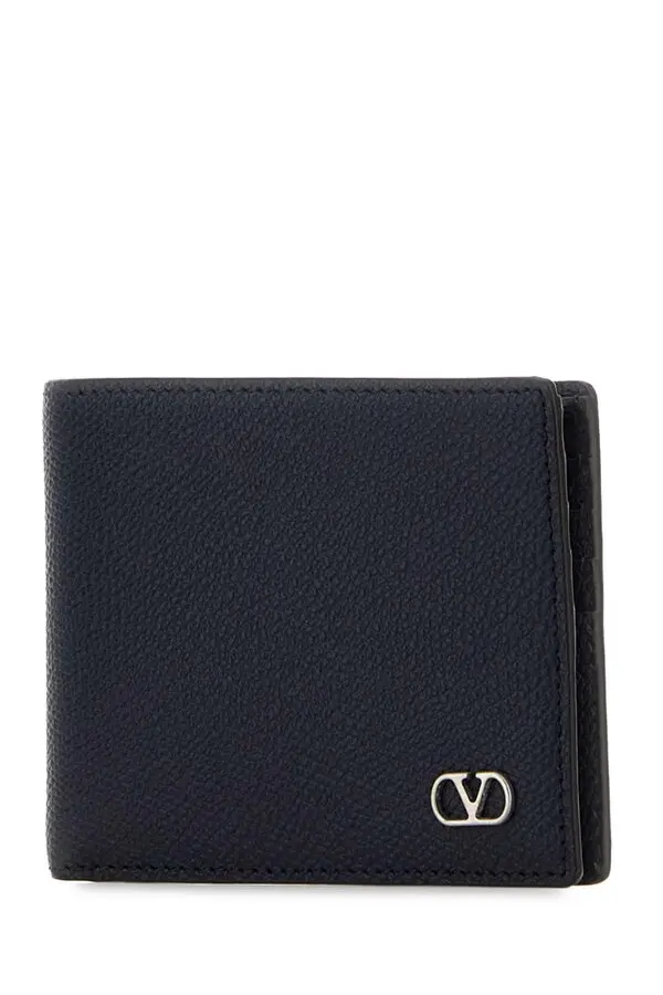 Valentino Garavani Midnight Leather Vlogo Signature Wallet