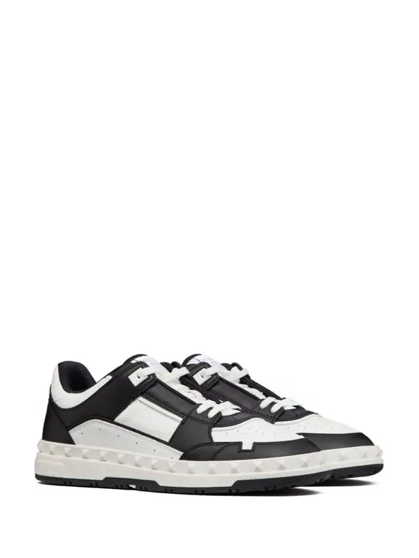 Valentino Garavani Freedots Leather Sneakers - Multicolor