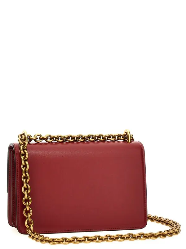 Valentino Garavani Vlogo Signature Leather Shoulder Bag