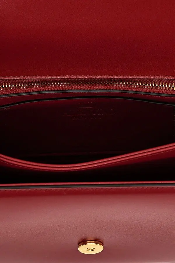Valentino Garavani Vlogo Signature Leather Shoulder Bag