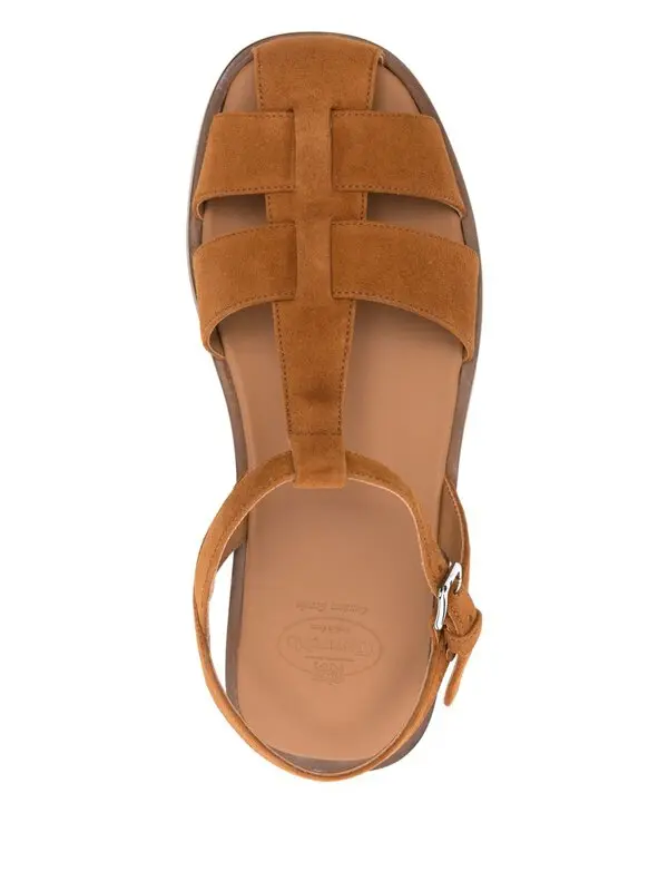 Church's Suede Leather Cage Sandals