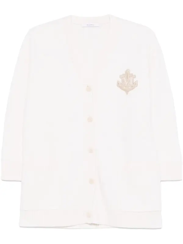 Max Mara Wool And Cashmere Cardigan - Multicolor