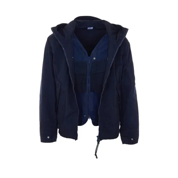 C.P. COMPANY Lens Logo Hooded Jacket