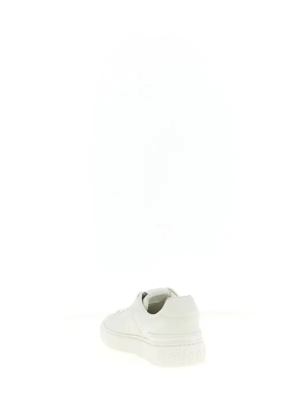 Balmain B-cout Smooth Leather Sneakers
