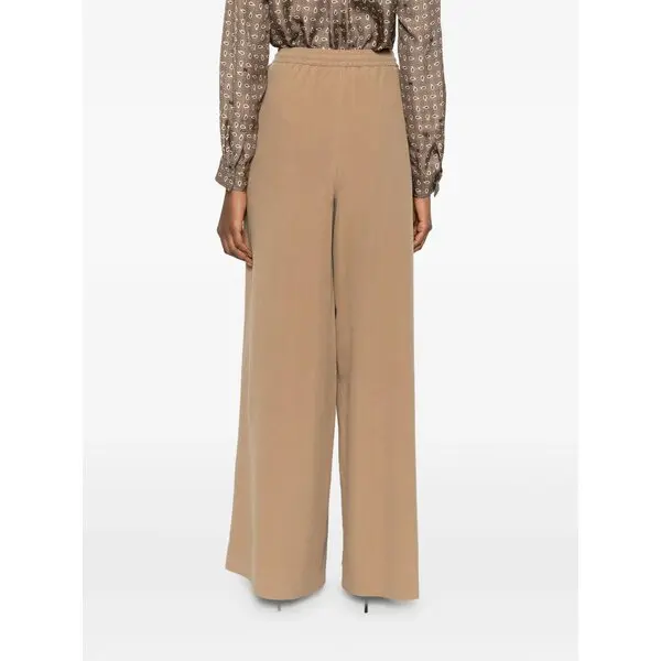 Max Mara Silk Wide Leg Trousers