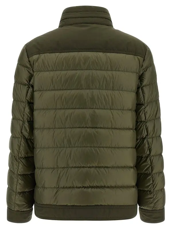 Moncler Origan Quilted Down Jacket With Removable Hood