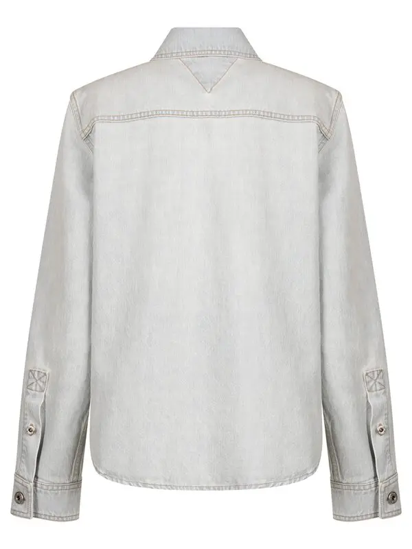 Bottega Veneta Extra Bleached Denim Shirt