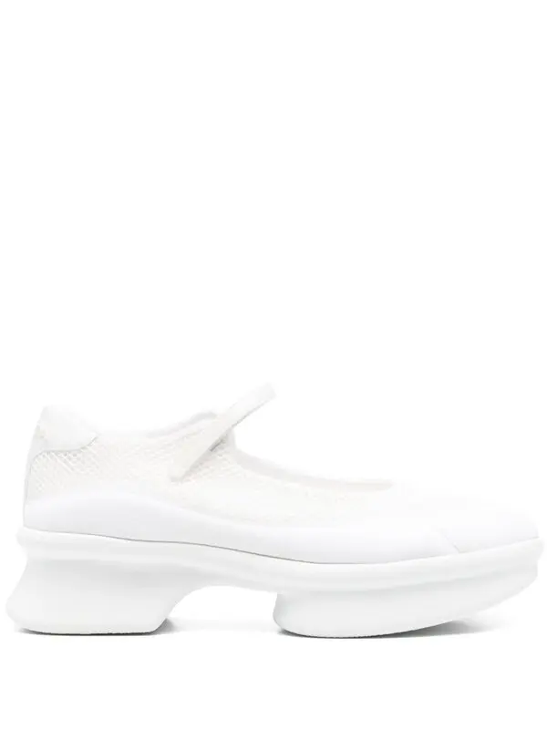 Prada Leather Ballerina Flats - Multicolor