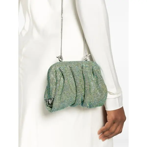 Benedetta Bruzziches Mini Bag With Chain Detail