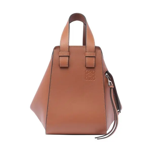 Loewe Hammock Compact Handbag - Brown
