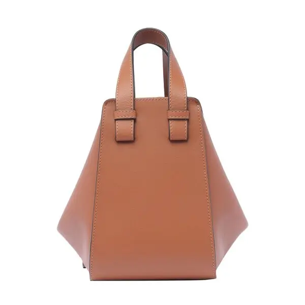 Loewe Hammock Compact Handbag - Brown