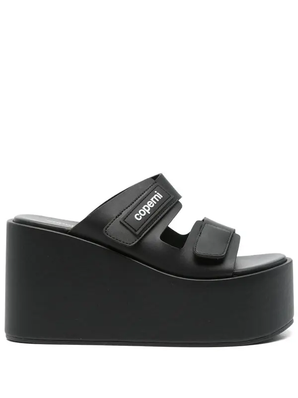 Coperni Wedge Double-strap Sandals - Multicolor