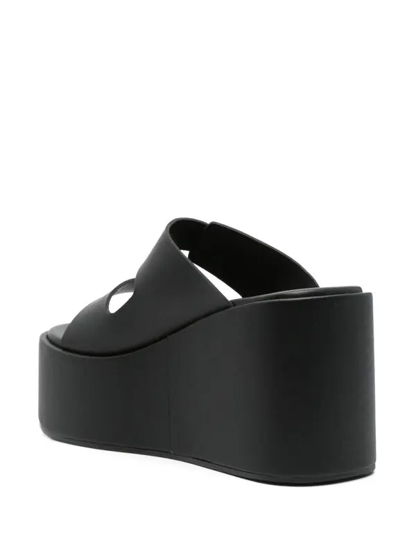 Coperni Wedge Double-strap Sandals - Multicolor