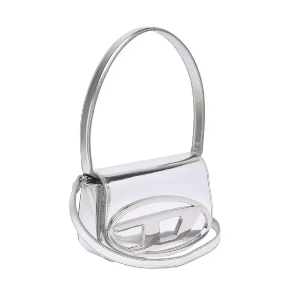 DIESEL® 1dr Shoulder Bag - Silver