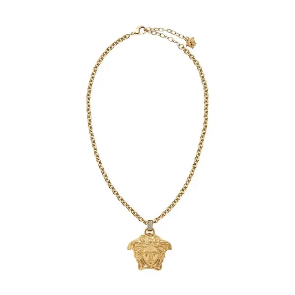 Versace Medusa Pendant Necklace - Gold