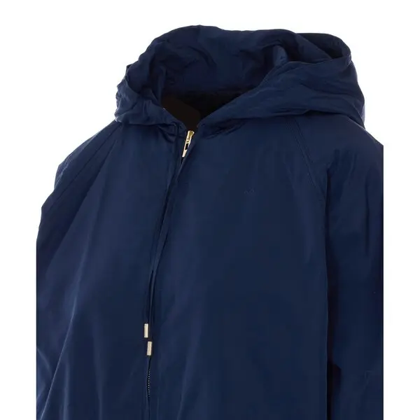 Alaïa Hooded Windbreaker Jacket
