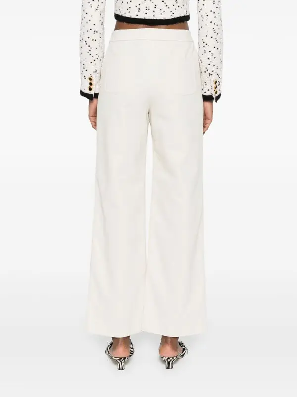 Celine Triomphe Cotton Trousers