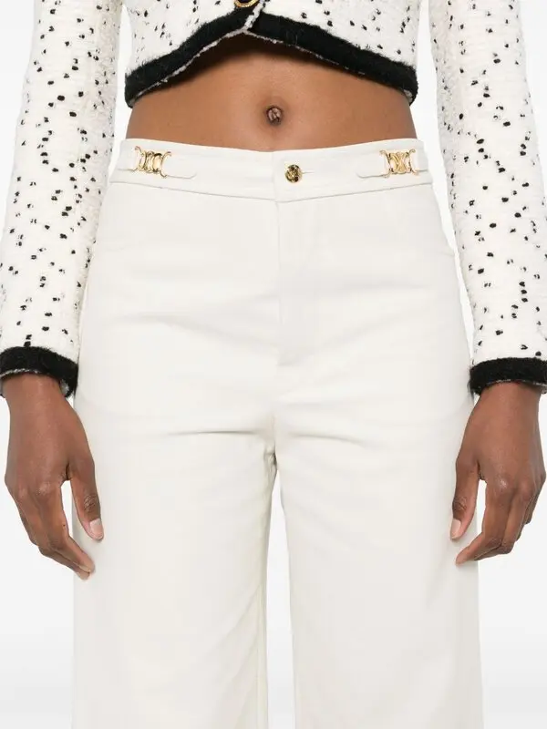 Celine Triomphe Cotton Trousers