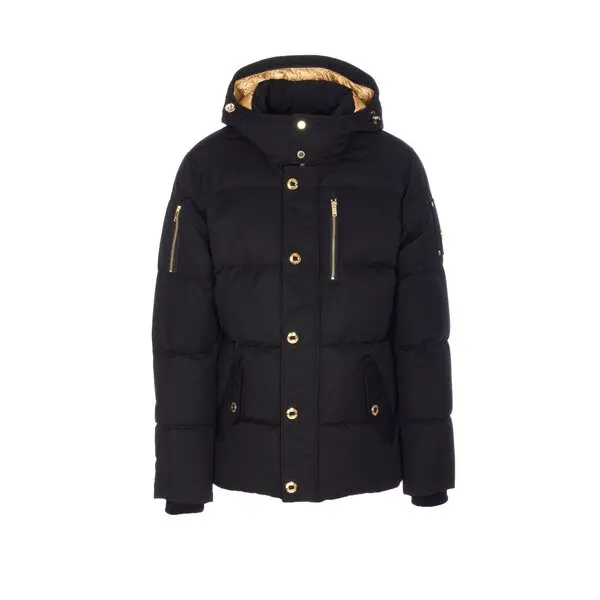 Moose Knuckles Gold Quilted Down Jacket