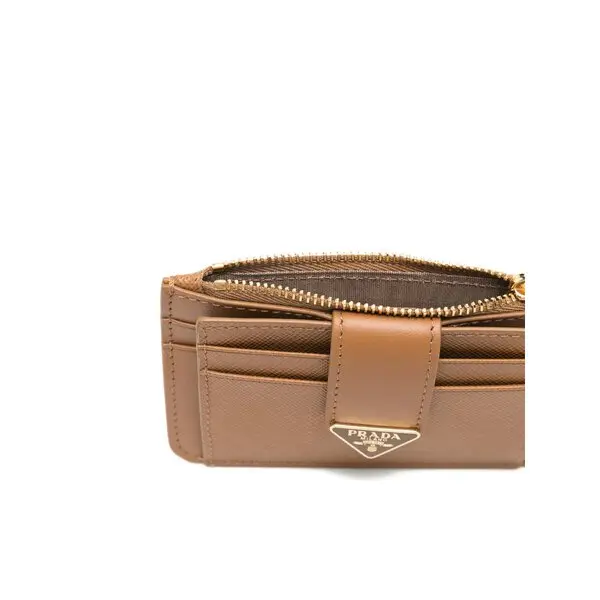 Prada Neutrals Wallets & Purses