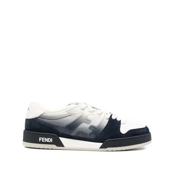 Fendi Low Top Sneakers With Logo Detail