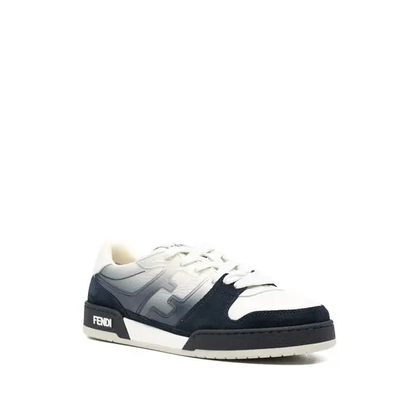Fendi Low Top Sneakers With Logo Detail