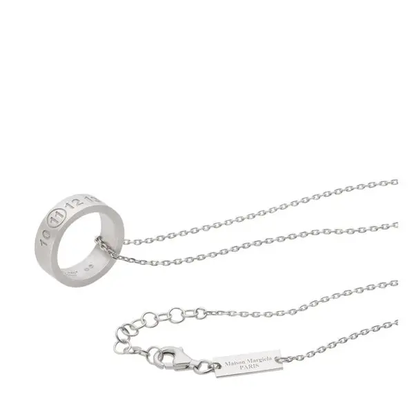 MAISON MARGIELA Numeric Necklace - Silver