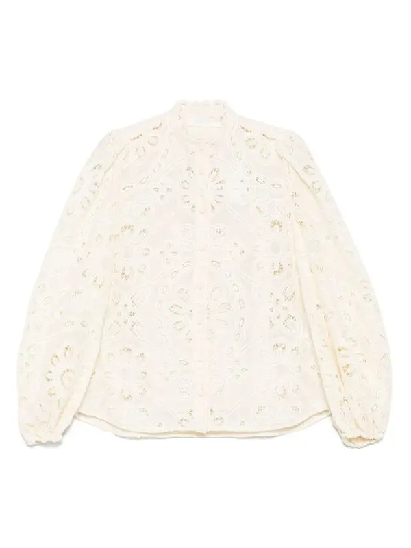 Zimmermann Rhiannon Embroidered Blouse - Multicolor