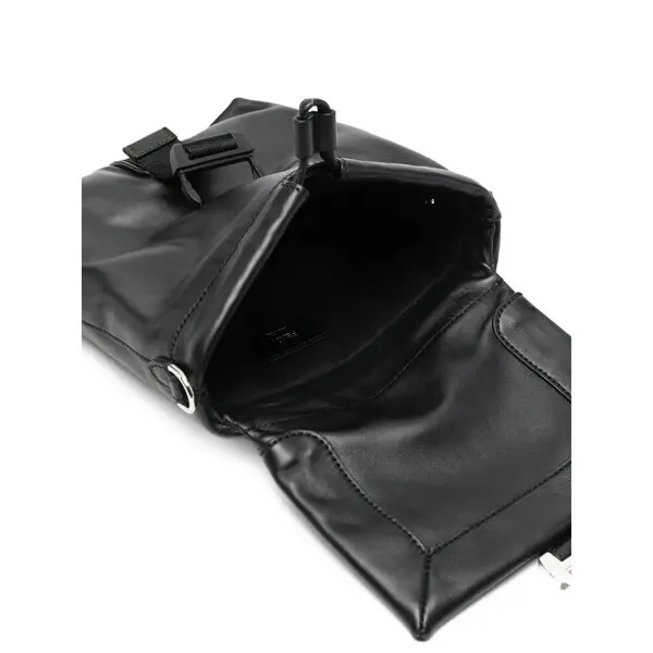 Fendi Leather Shoulder Bag - Black