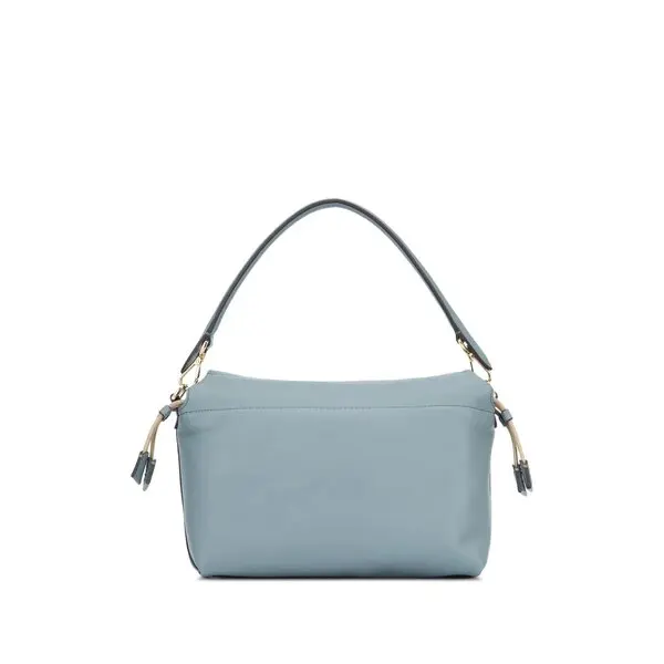 Fendi Light Nappa Leather Shoulder Bag - Blue