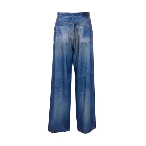 GOLDEN GOOSE Journey Boyfriend Pants - Blue