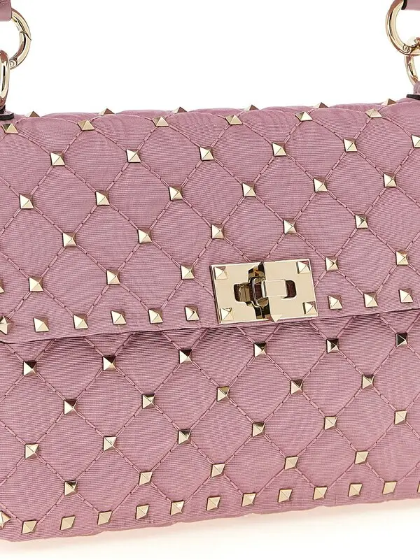 Valentino Garavani Rockstud Spike Shoulder Bag - Pink