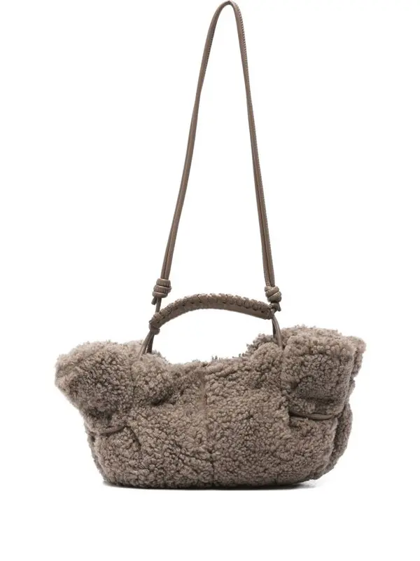 Hereu Arta Mini Shearling Tote - Multicolor