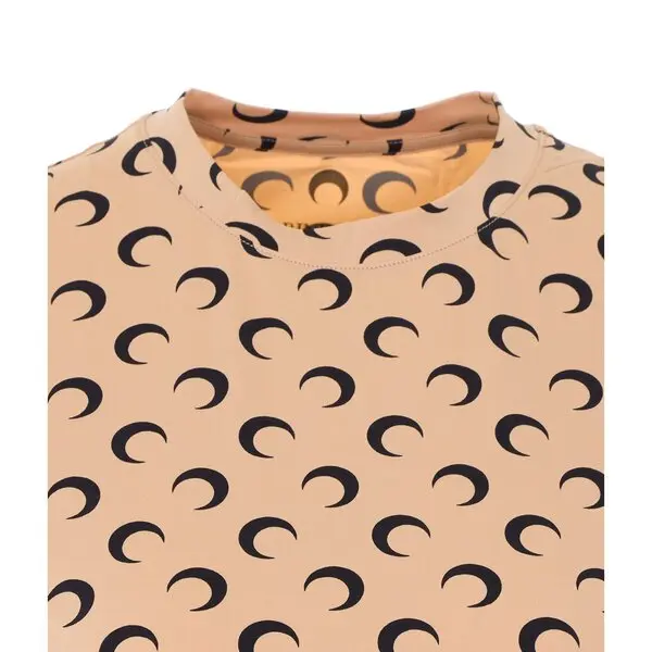 MARINE SERRE Recycled Moon Jersey Second Skin T-shirt