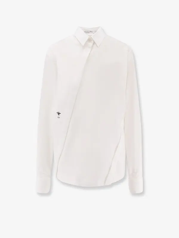 Dior Shirt With Oblique Closure - Multicolor